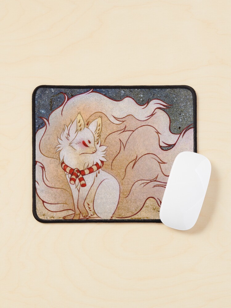 "Celestial Kitsune Spirit" Mouse Pad for Sale by TeaKitsune | Redbubble