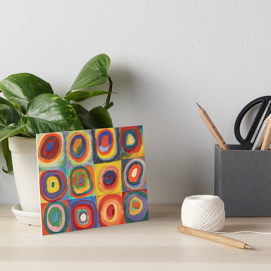 "Kandinsky | Color Study, Squares with Concentric Circles, 1913 ...