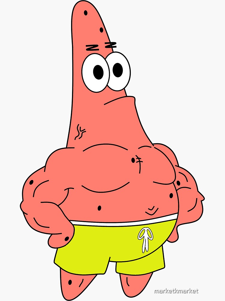 "Patrick gym" Sticker for Sale by marketkmarket | Redbubble