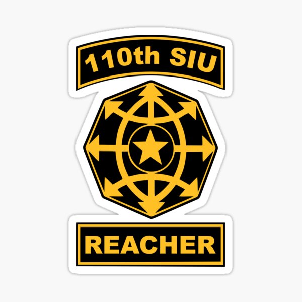"Reacher 110th CID" Sticker for Sale by ThomasKadmon | Redbubble
