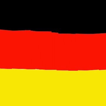 "German Flag Sticker" Sticker for Sale by MemeCentral0000 | Redbubble