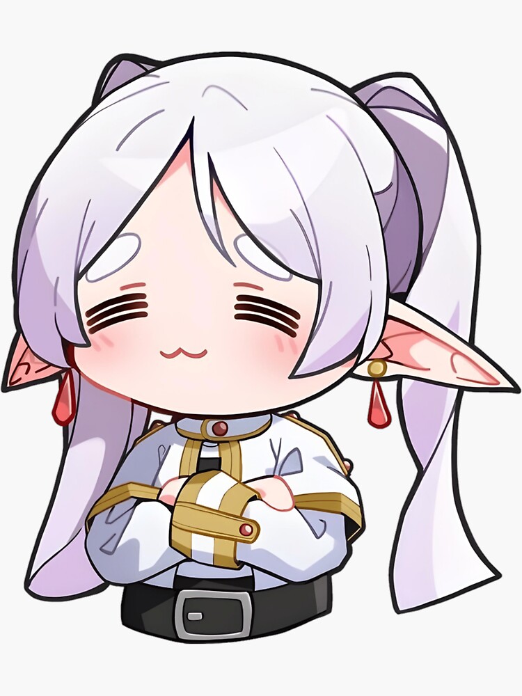 "Frieren" Sticker for Sale by reasomacuteArt | Redbubble