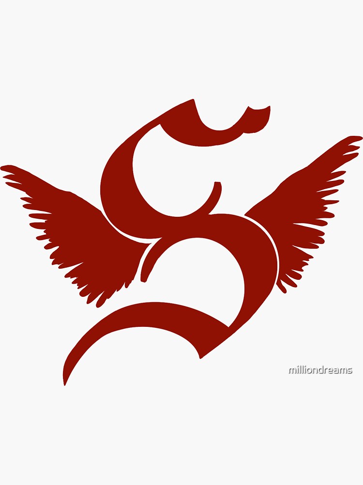 "Saltburn Wings Logo" Sticker for Sale by Roisin Bailey | Redbubble