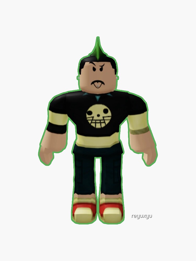 "Duncan Total Drama Roblox Dustin" Sticker for Sale by lexiruu | Redbubble