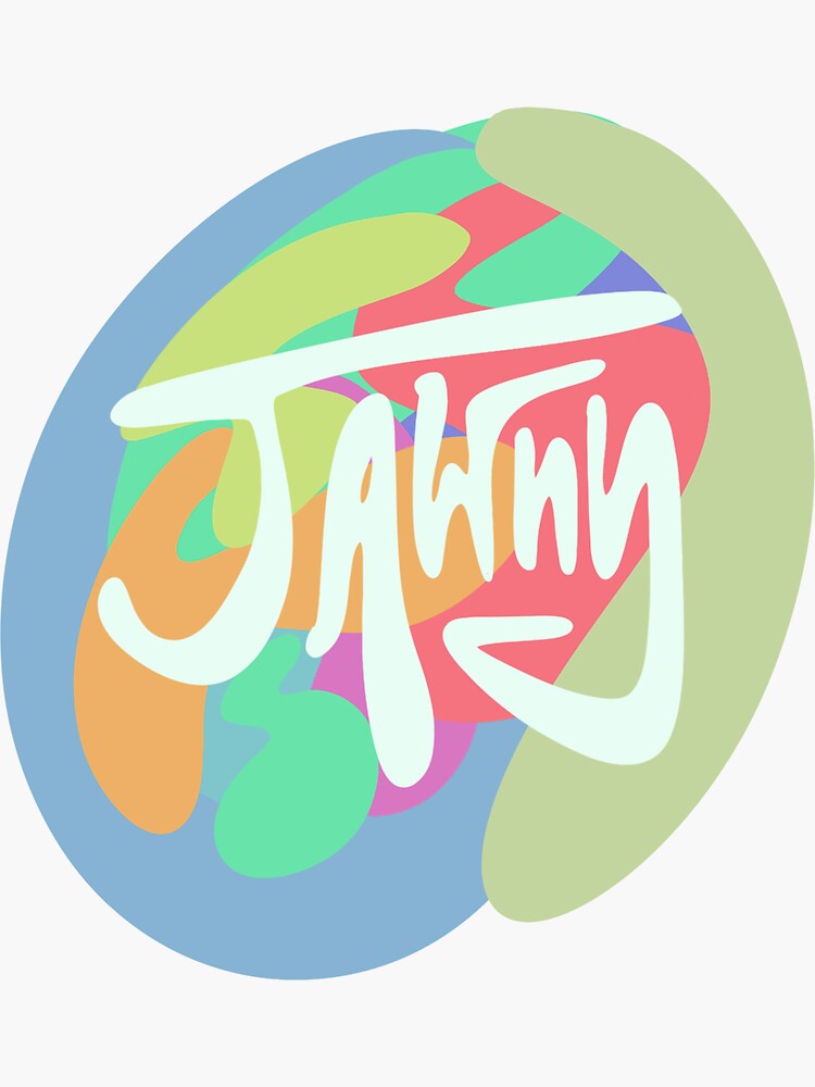 "jawny Sticker " Sticker for Sale by AlyssaStorm2003 | Redbubble