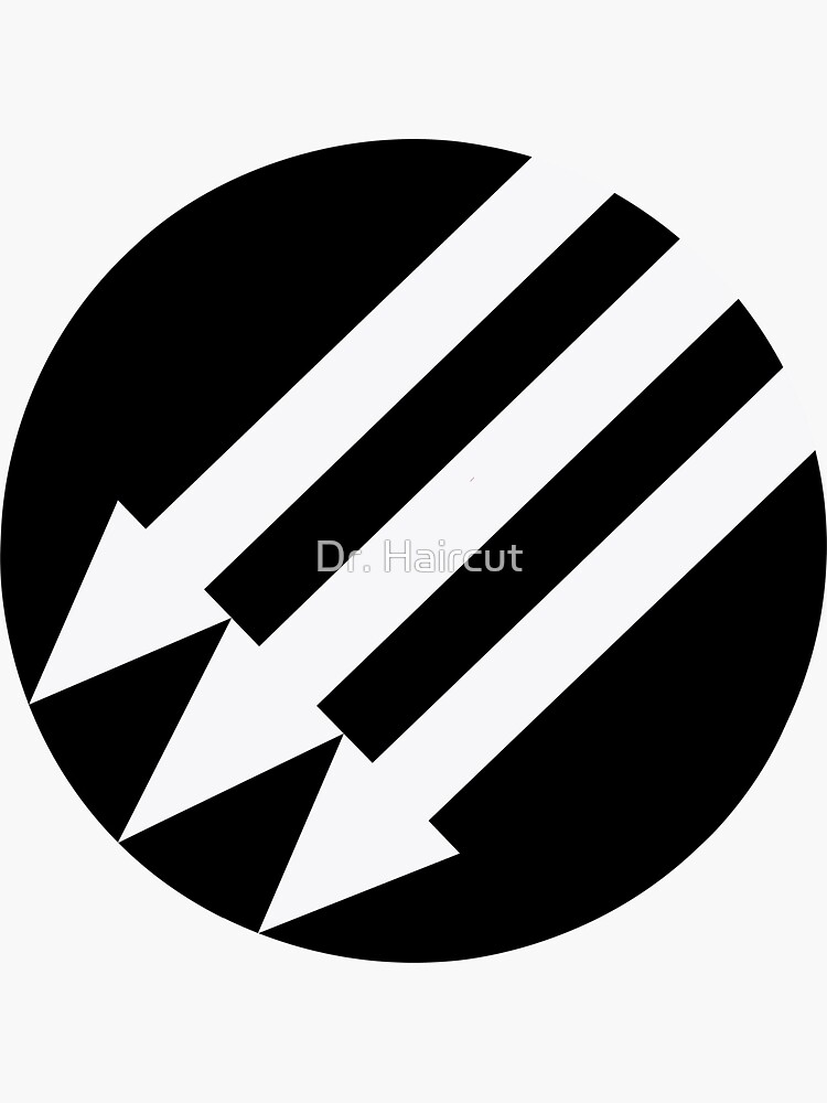"Anti-Fascist, old school three arrows" Sticker for Sale by ...