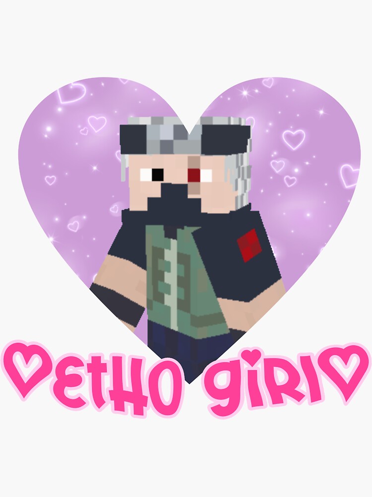 "Etho Girl" Sticker for Sale by generalkitkat | Redbubble