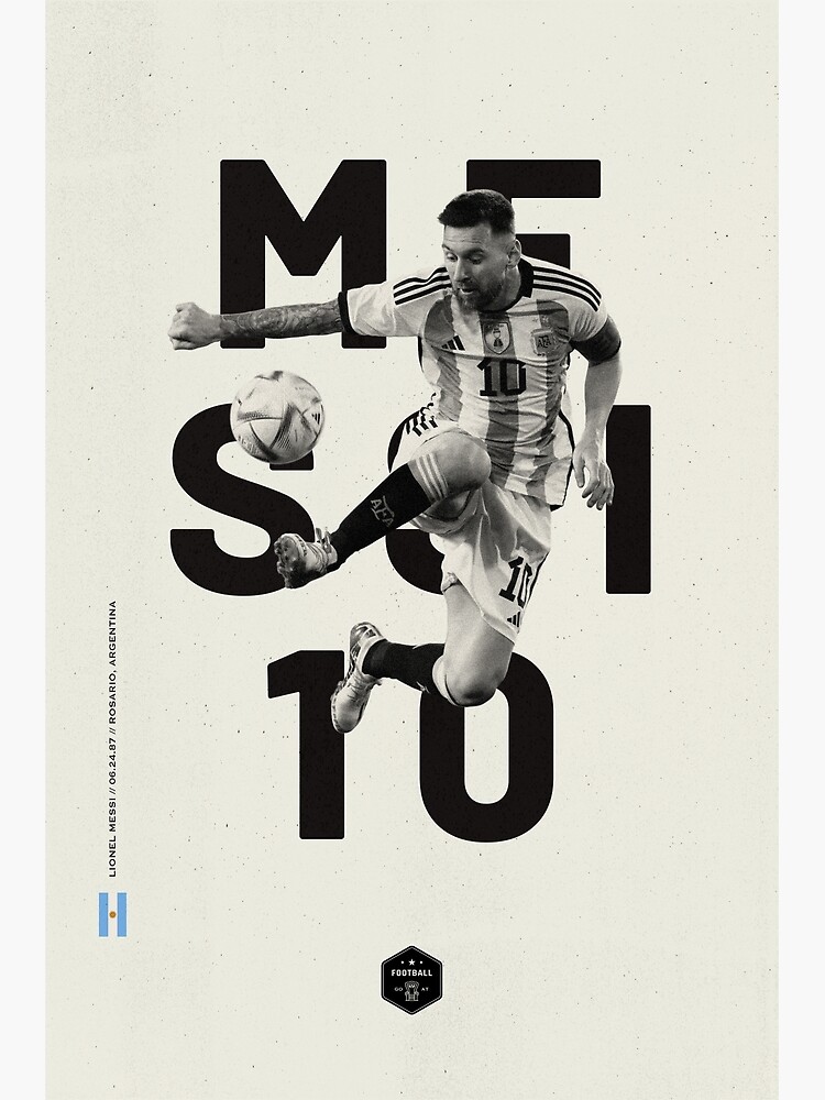 "Lionel Messi" Poster for Sale by SITM | Redbubble