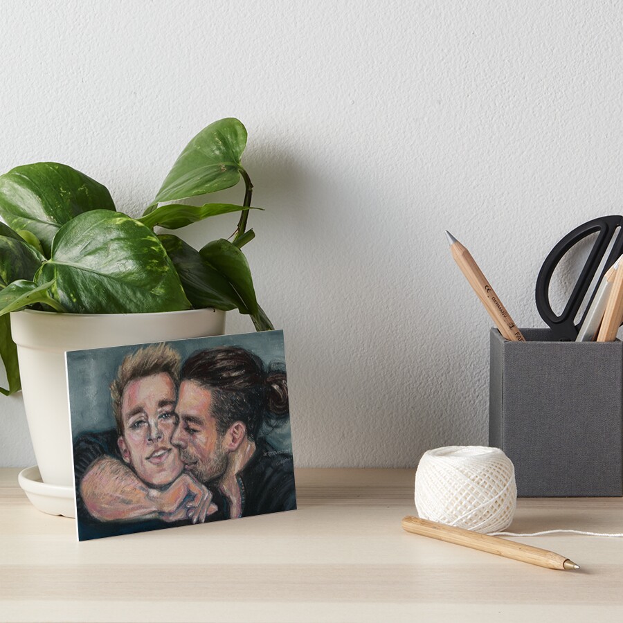 "Headlock Hug" Sticker for Sale by artgroves | Redbubble