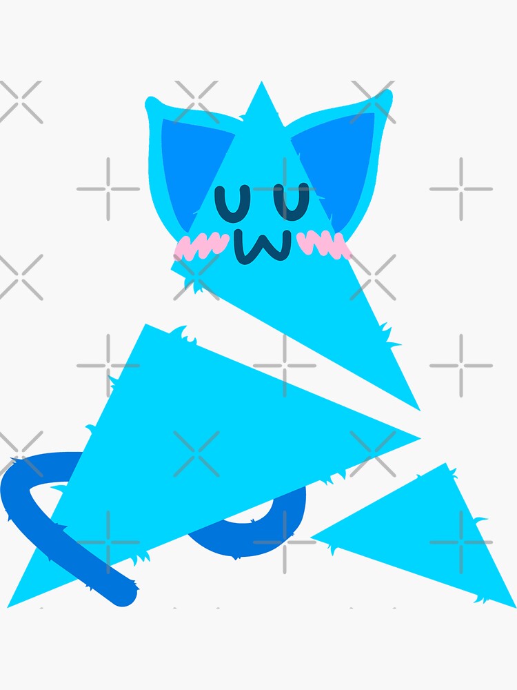 "Artix Linux UwU Neko Kawaii Logo ~ Technology" Sticker for Sale by ...