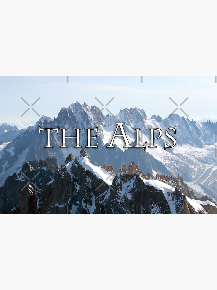 "Snow covered mountains in the French Alps - Professional Photo ...