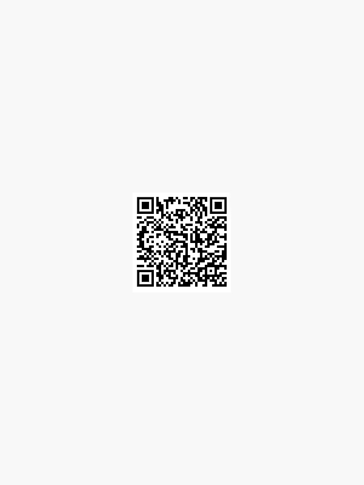 "josh hutcherson whistle meme qr code sticker" Sticker for Sale by ...