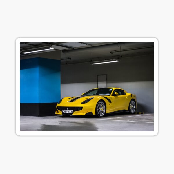 "Ferrari F12 TDF " Sticker for Sale by ricoliu | Redbubble