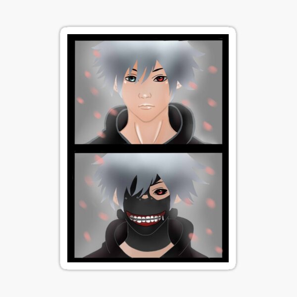 "Ken Keneki ~ Fanart" Sticker for Sale by MichonThym | Redbubble