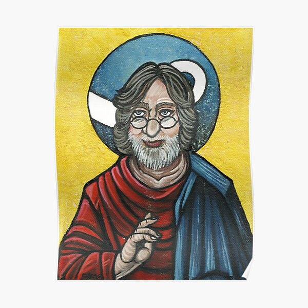 "Saint Gaben" Poster by Adalgeus | Redbubble