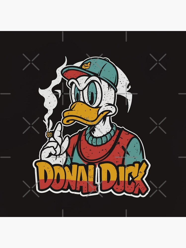 Pin Donald Duck Smoking Cartoon Donald Duck Wearing Nike Shoes And