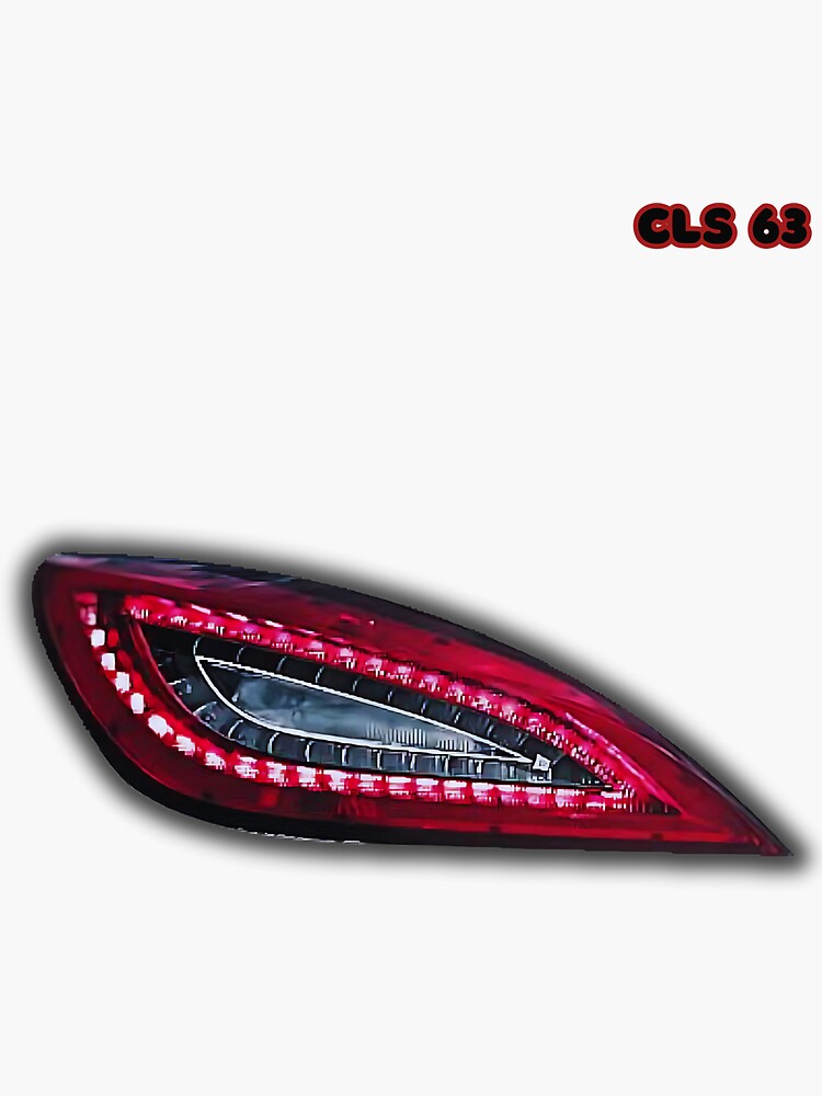 "T-shirt CLS 63 AMG Backlighting" Sticker for Sale by GoldenKing9 ...