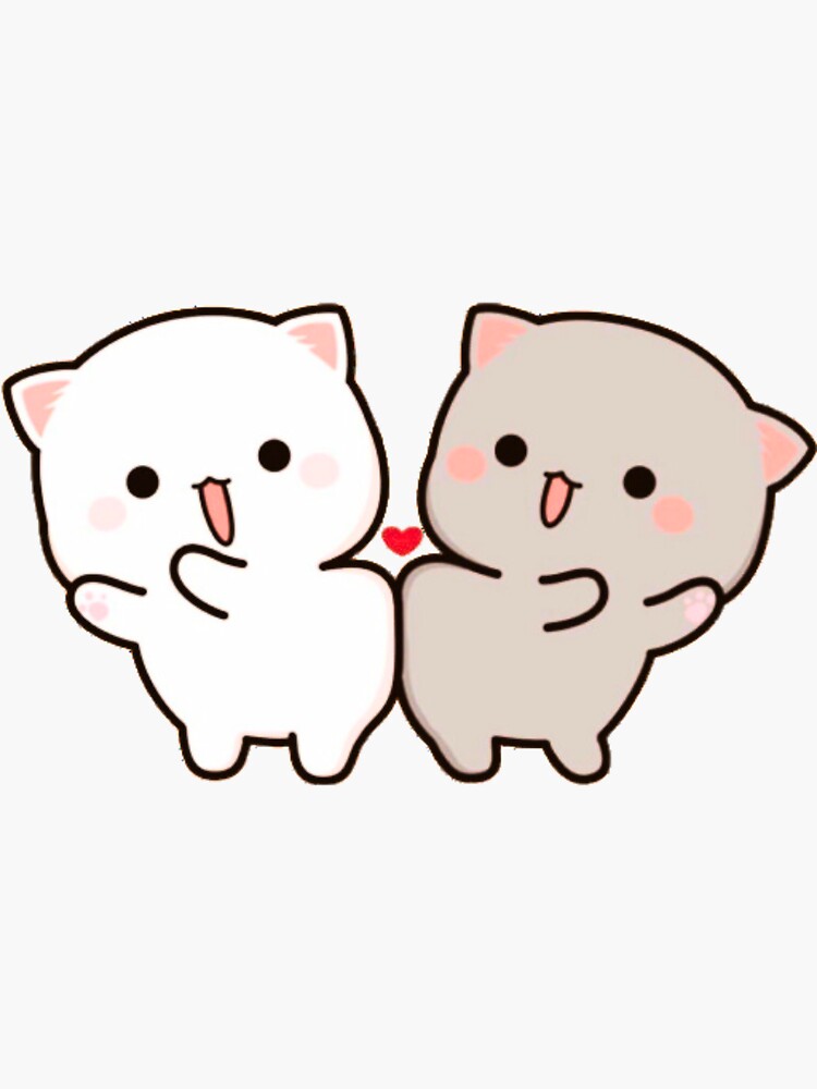 " bubu dudu dancing" Sticker for Sale by kristyglas-art | Redbubble