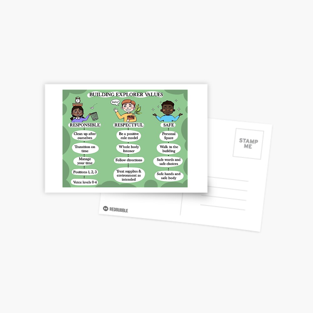 "Building School Values" Poster for Sale by DMTI | Redbubble
