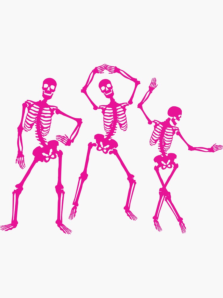 "Preppy Skeleton " Sticker for Sale by DsoZzy | Redbubble