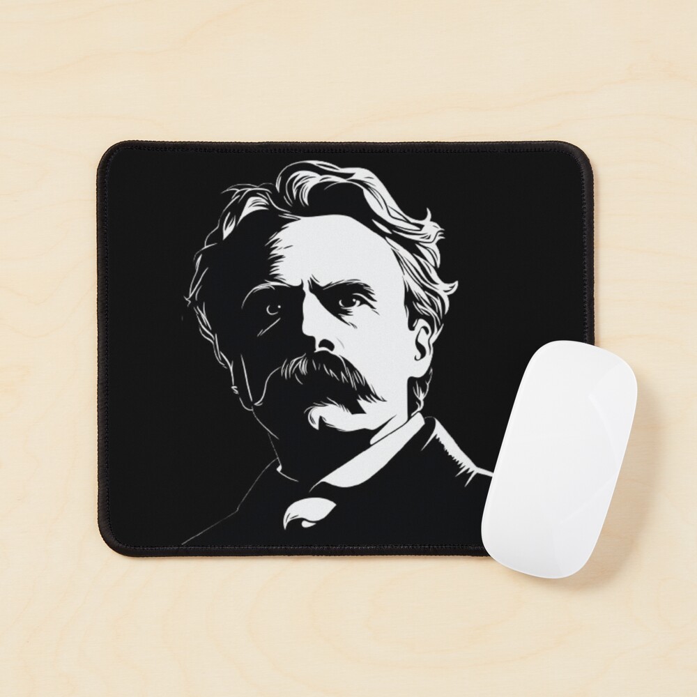 " Drawing Friedrich Nietzsche" Sticker for Sale by jb-joaofranca ...