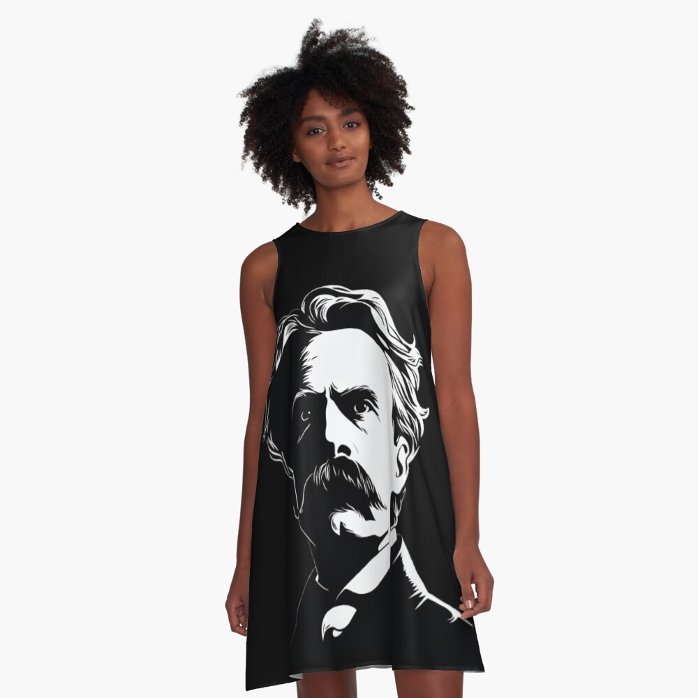 " Drawing Friedrich Nietzsche" Sticker for Sale by jb-joaofranca ...