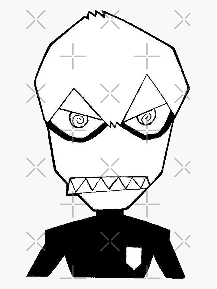 "Blue Lock Jingo Raichi Player Icon" Sticker for Sale by ReddsJoker ...