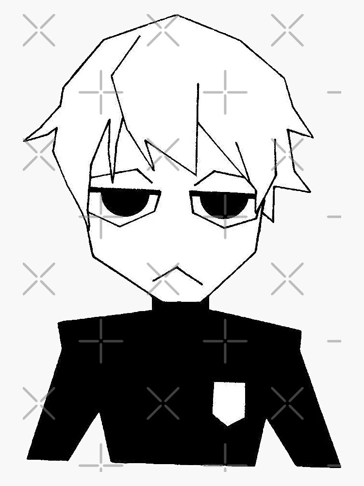 "Blue Lock Seishiro Nagi Player Icon" Sticker for Sale by ReddsJoker ...