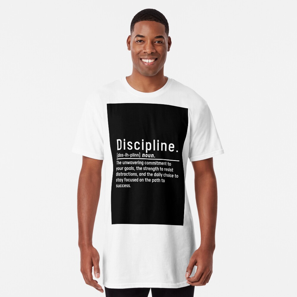 "Discipline Definition Quote" Poster for Sale by SamStoreo X | Redbubble