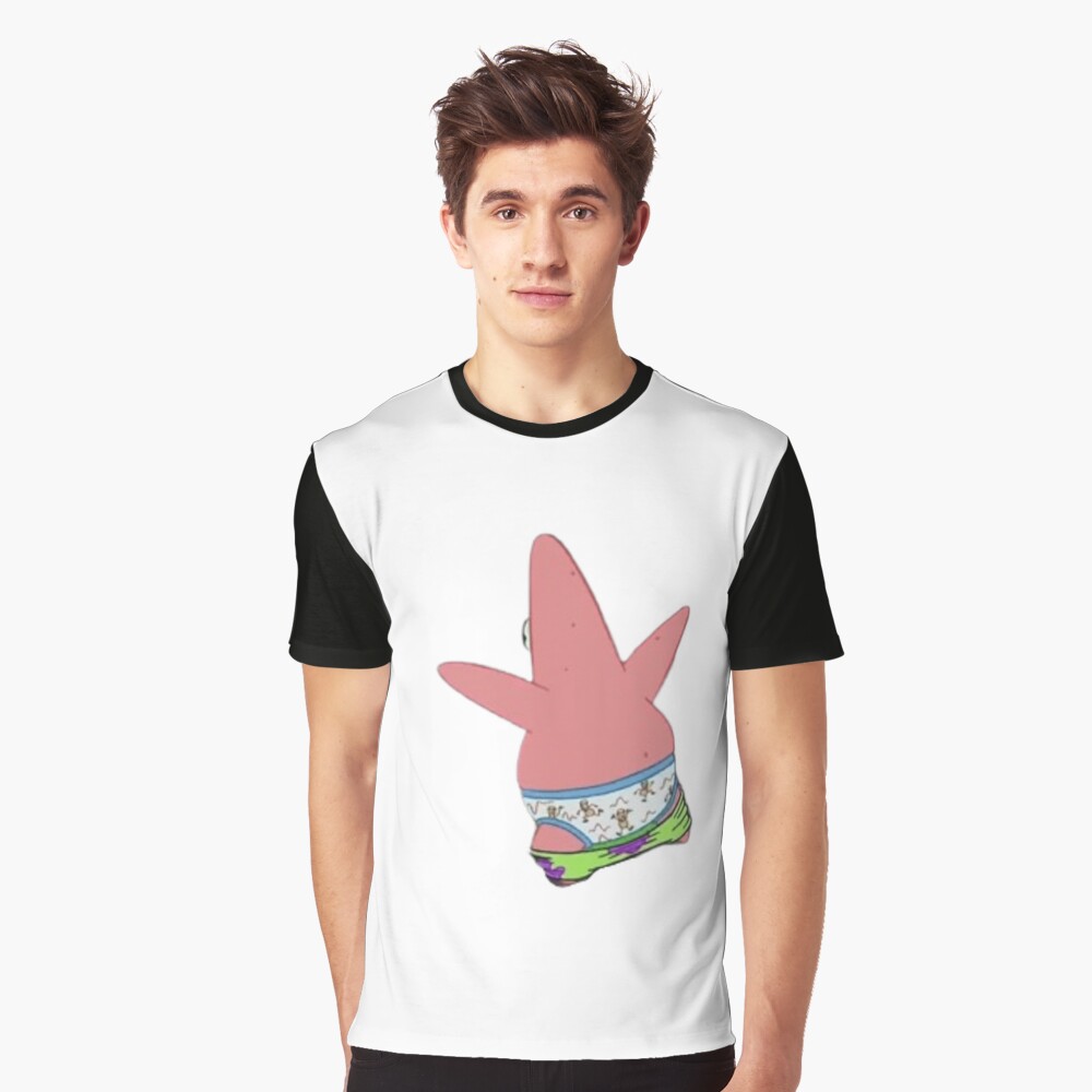 "Patrick Star Running with Pants Down" Sticker for Sale by ShoresMade ...