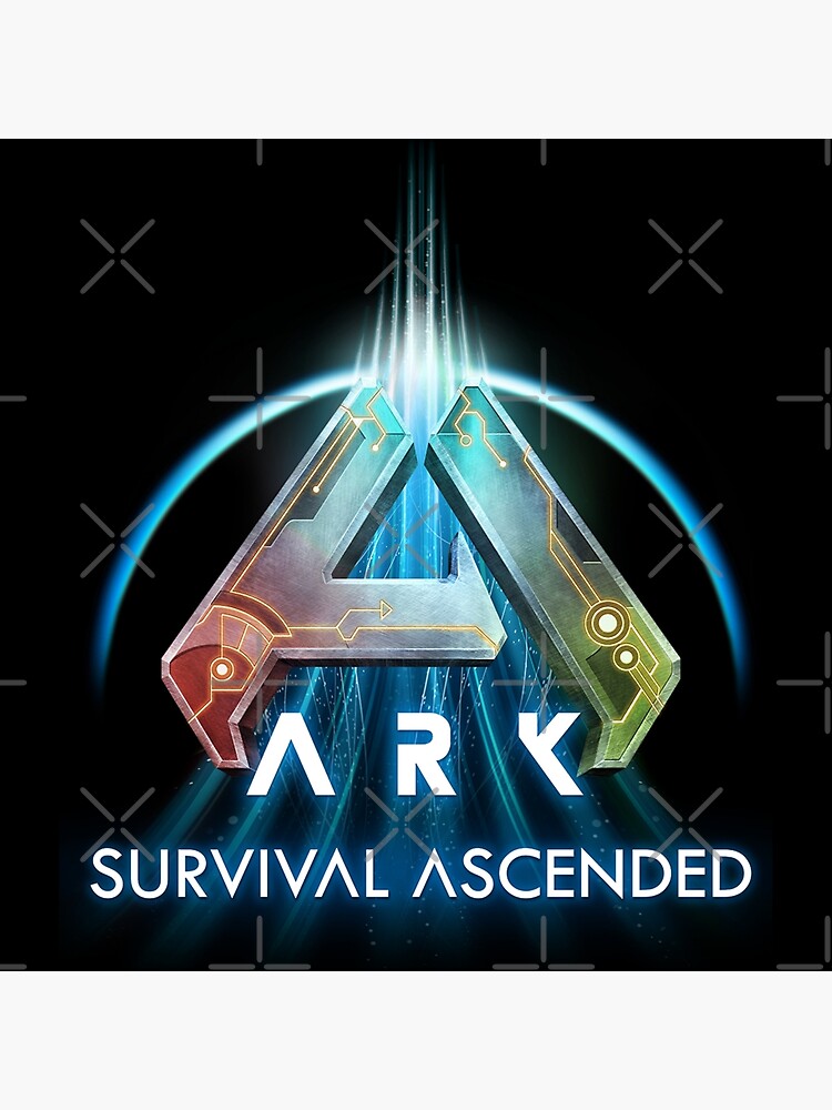 "ARK Survival Ascended - ASA logo" Poster for Sale by Kormix | Redbubble
