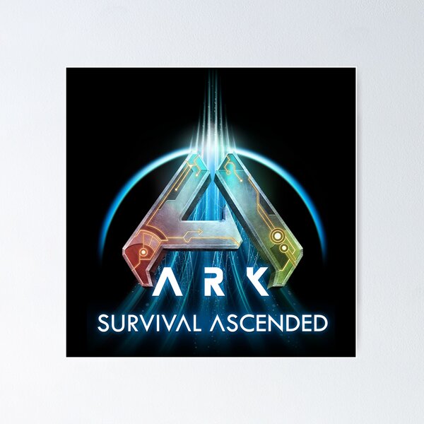 "ARK Survival Ascended - ASA logo" Poster for Sale by Kormix | Redbubble