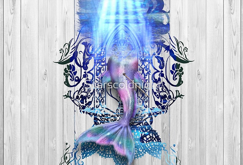 "Hunted Mermaid trophy" by Starscoldnight | Redbubble