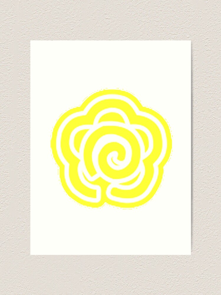 "HANAMARU SYMBOL" Art Print by jaydenlyn | Redbubble