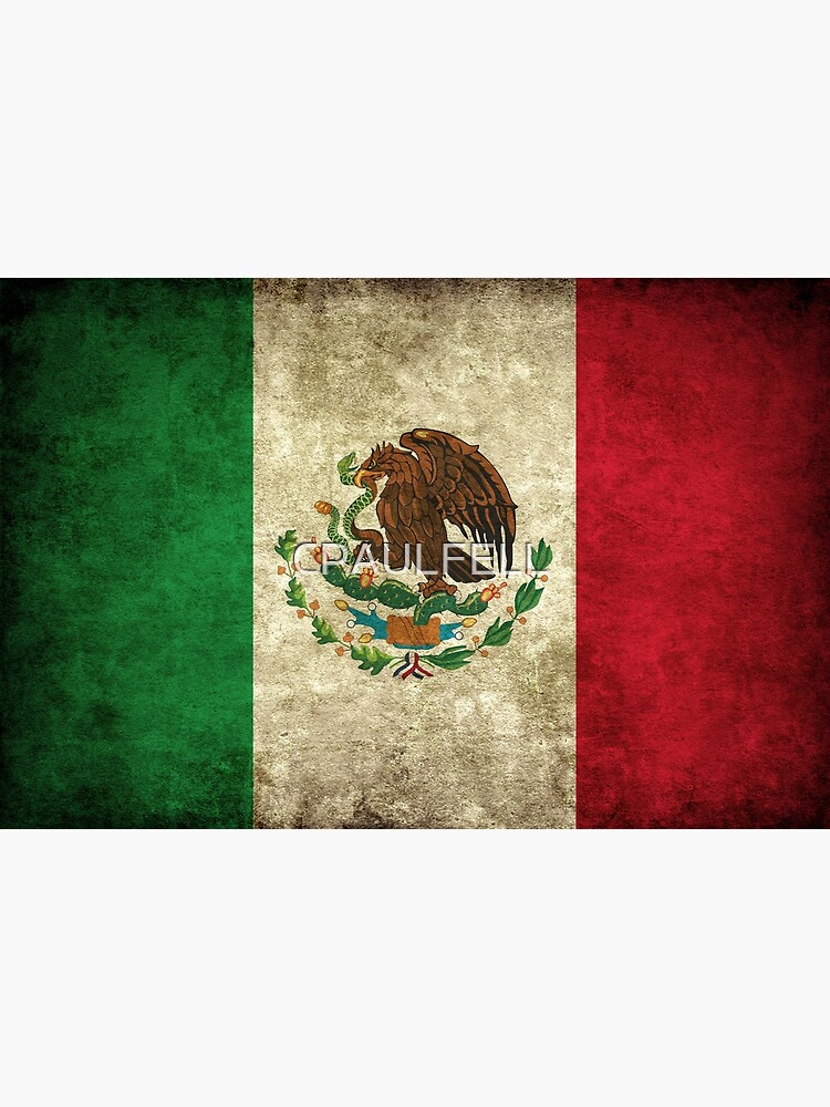 "Vintage Mexican Flag" Poster for Sale by CPAULFELL | Redbubble