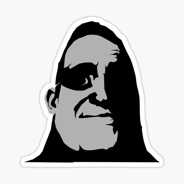 "Mr. Incredible Disturbed" Sticker by riosaygili | Redbubble
