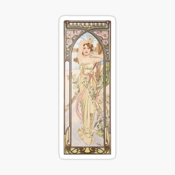 "Four Times of the Day - Brightness of Day, by Alphonse Mucha. HIGH ...