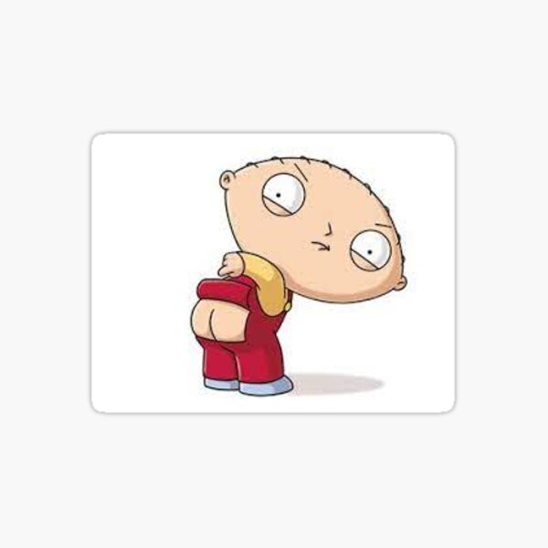 "stewie" Sticker for Sale by ZBENG | Redbubble