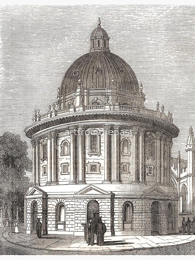 "Radcliffe camera, Radcliffe Square, Oxford, England, 19th century ...