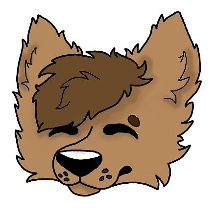"Chibi Cartoon 'Furry' Head Design" by Chiyuki Crimson | Redbubble