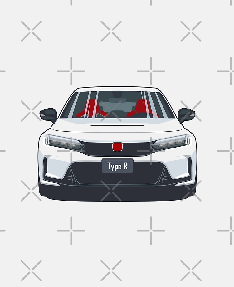 "Civic type R - vector drawing" iPad Case & Skin by yohannlp | Redbubble