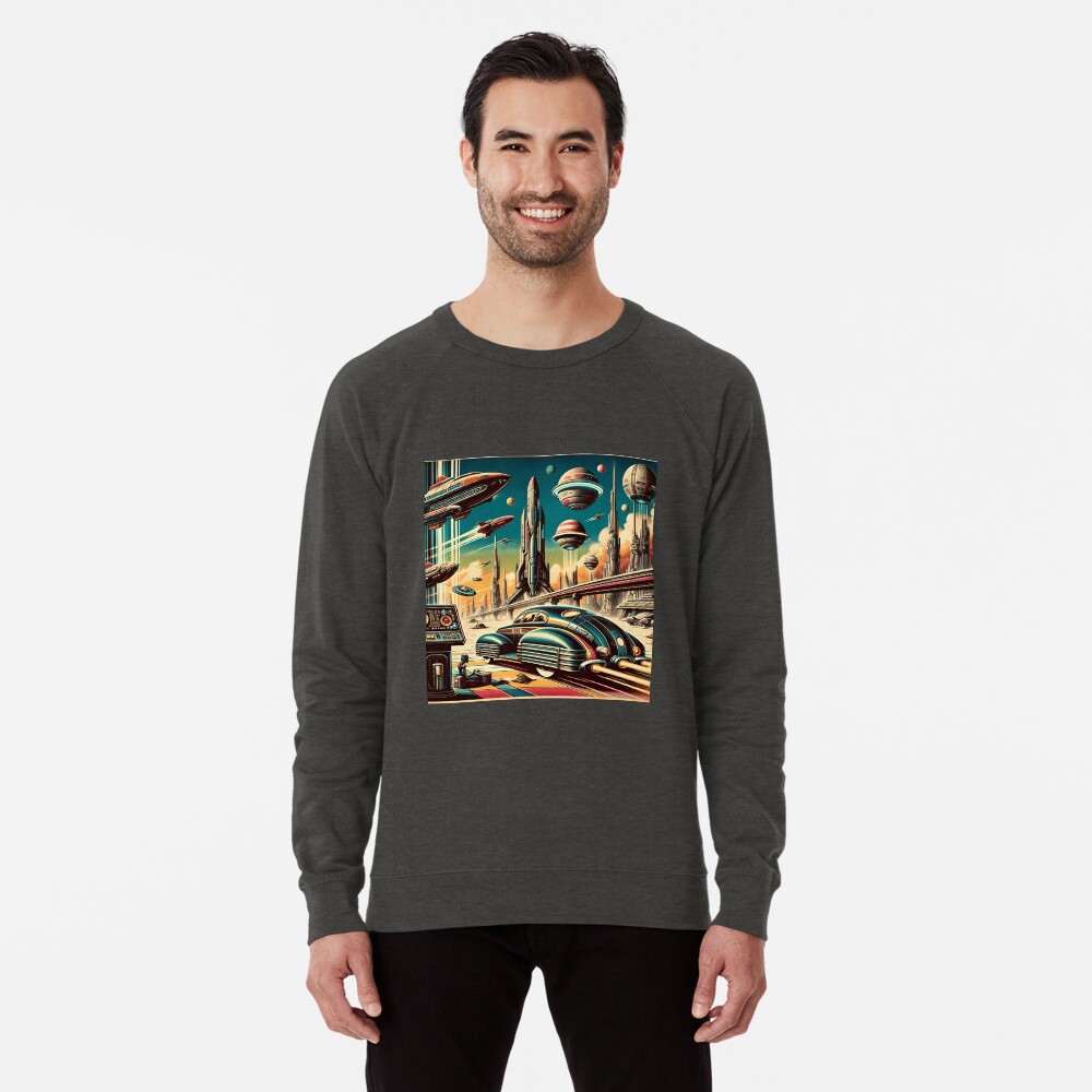 ""Retro-Futurism: Echoes of Tomorrow"" Poster for Sale by APARTAI EU ...