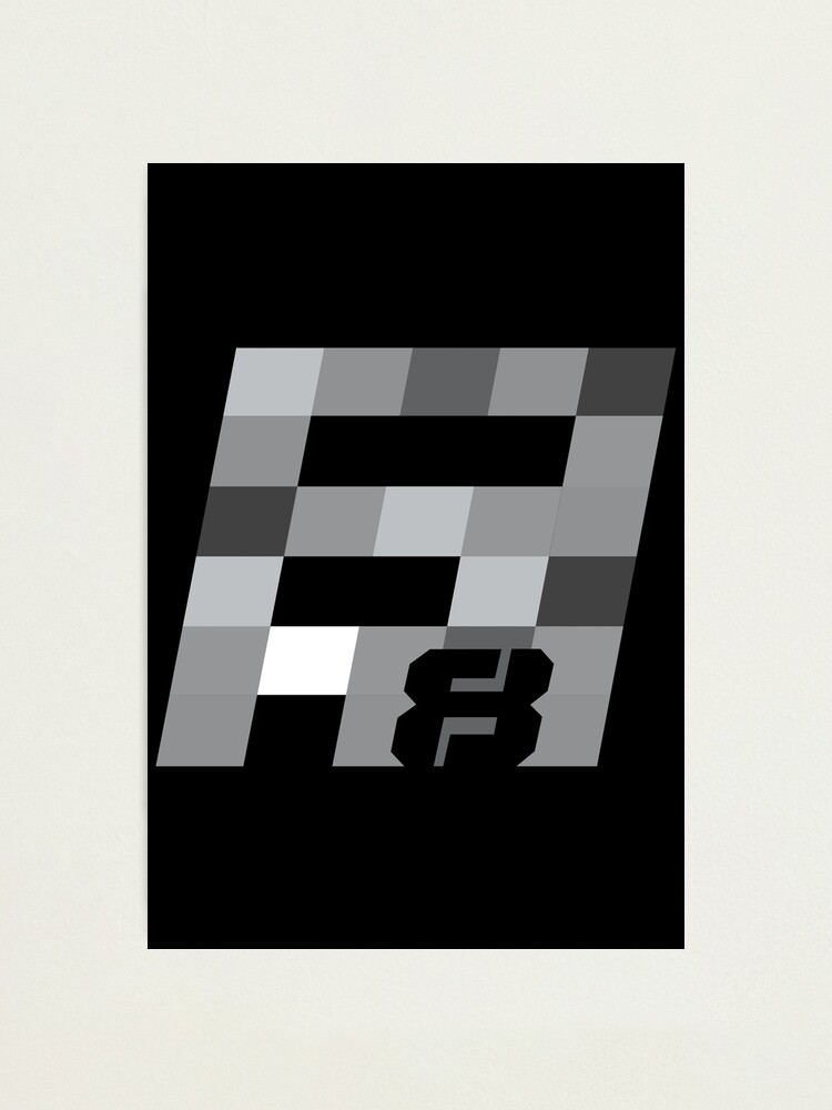 "Furiousfade Merch Block Logo" Photographic Print for Sale by drawn ...