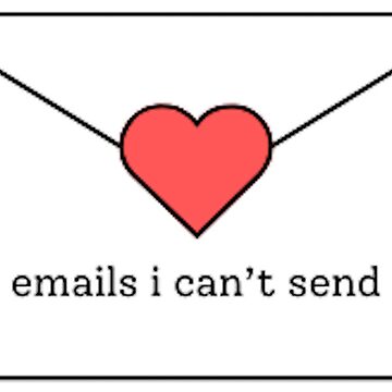 "emails i cant send sabrina carpenter " Sticker for Sale by ...