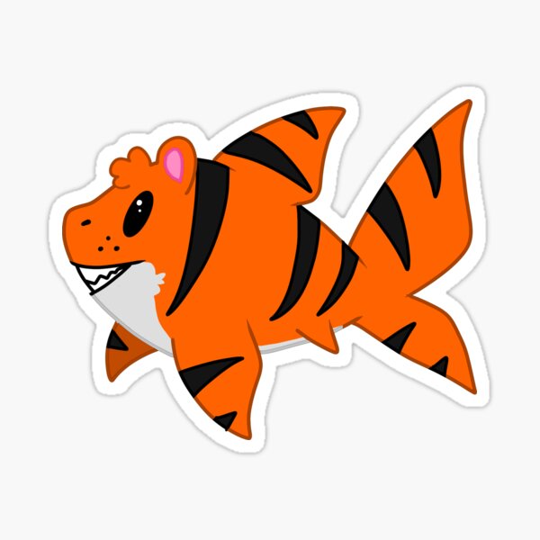 "Tiger Shark" Sticker for Sale by Archenemy404 | Redbubble