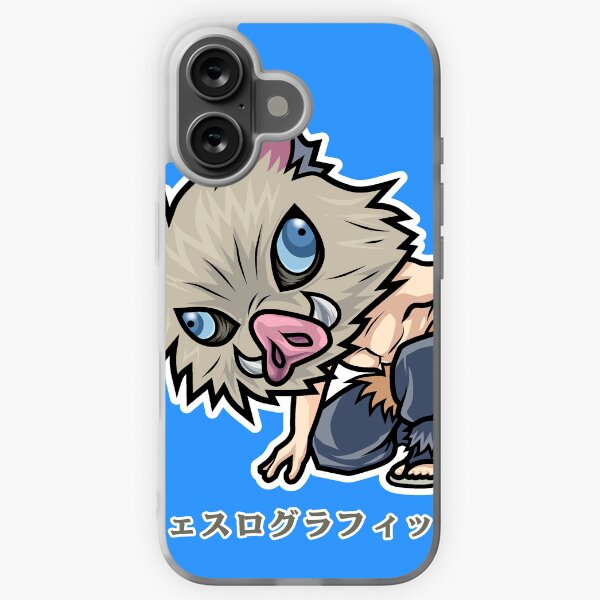 "INOSUKE Chibi Demon Slayer Anime Character Original Design" iPhone ...
