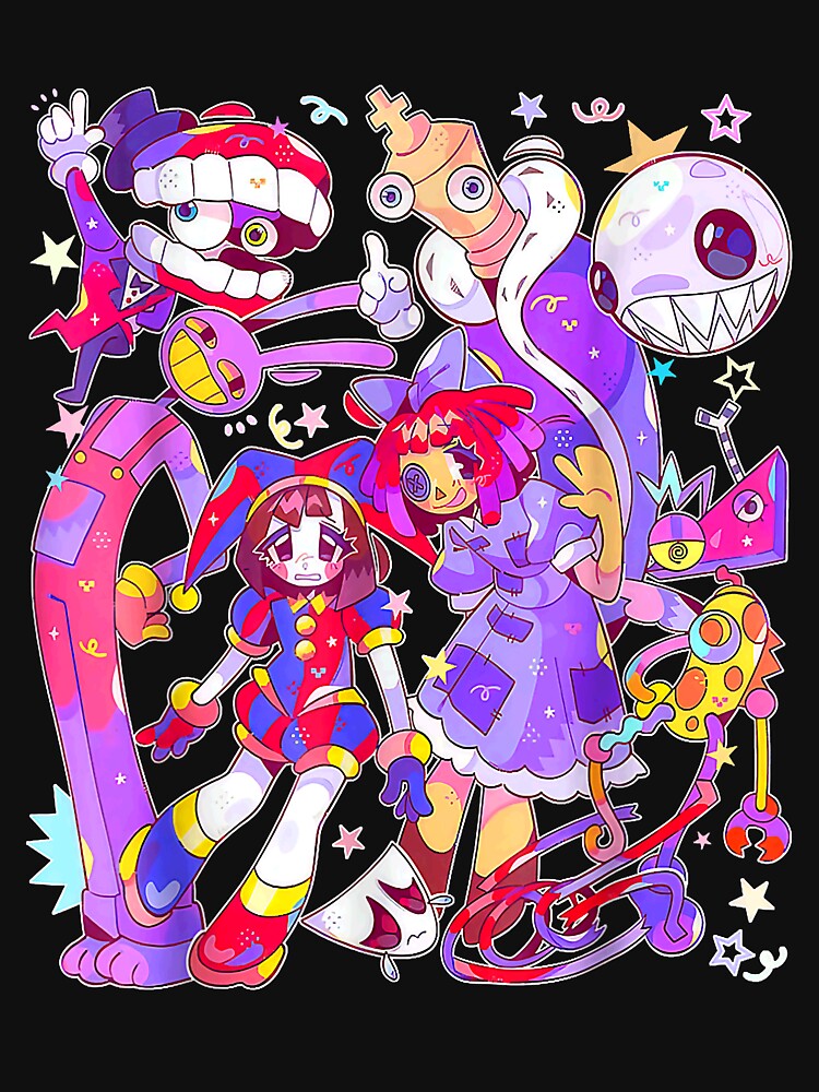 "The Amazing Digital Circus Pomni Shirt, Pomni Everything is Fine Shirt ...