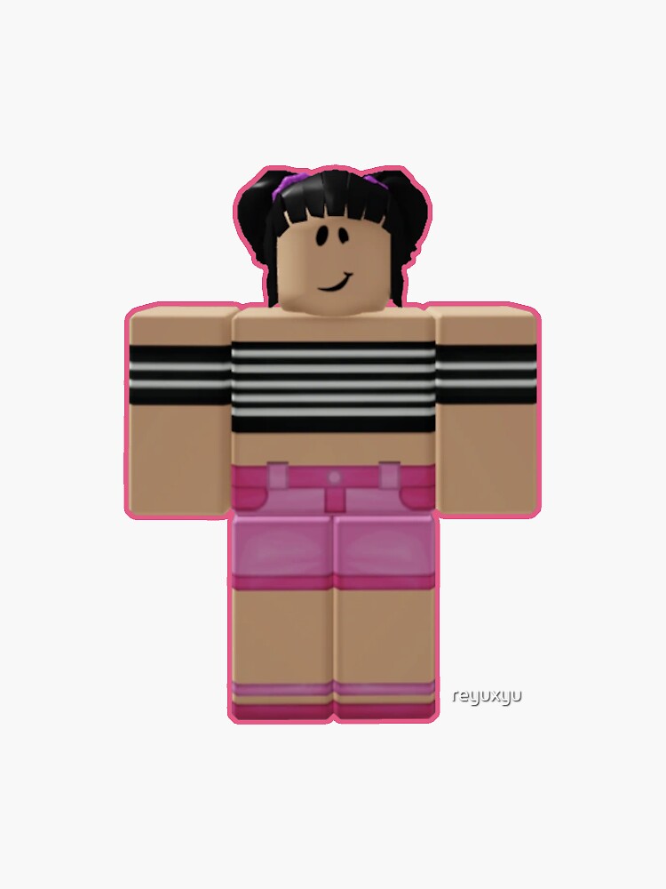 "Sadie Total Roblox Drama Stacy" Sticker for Sale by lexiruu | Redbubble