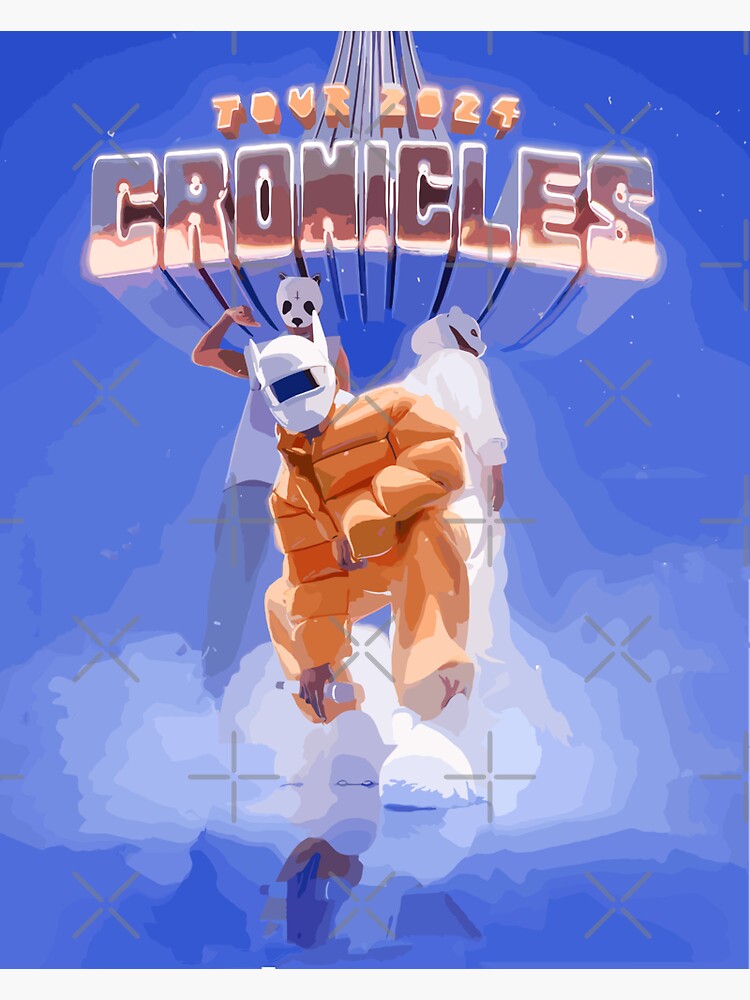 "Cro Cronicles 2024 Tour" Sticker for Sale by reyessss | Redbubble
