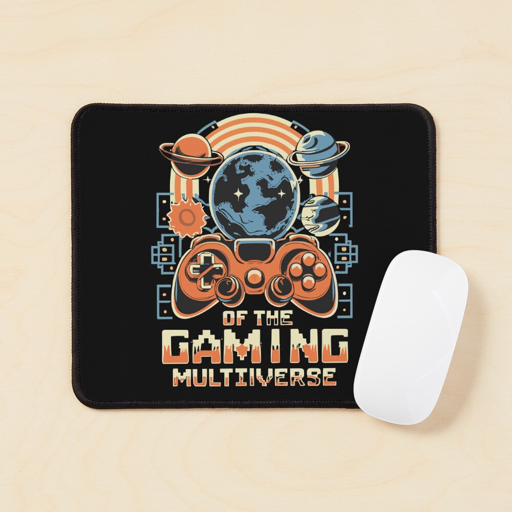 "Controller of the Gaming Multiverse Space themed Gaming" Sticker for ...
